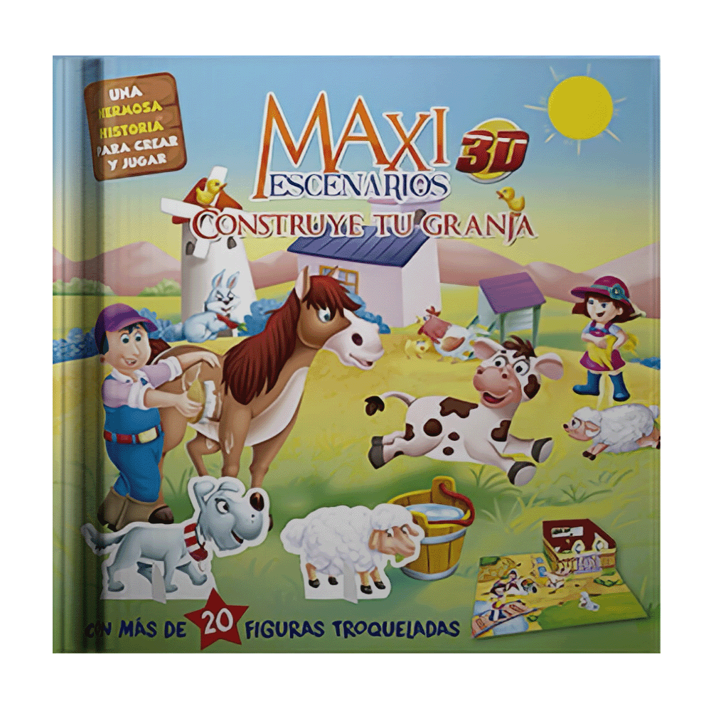 MAXI ESCENARIOS 3D COLECCION (LA GRANJA) | Piedrasanta